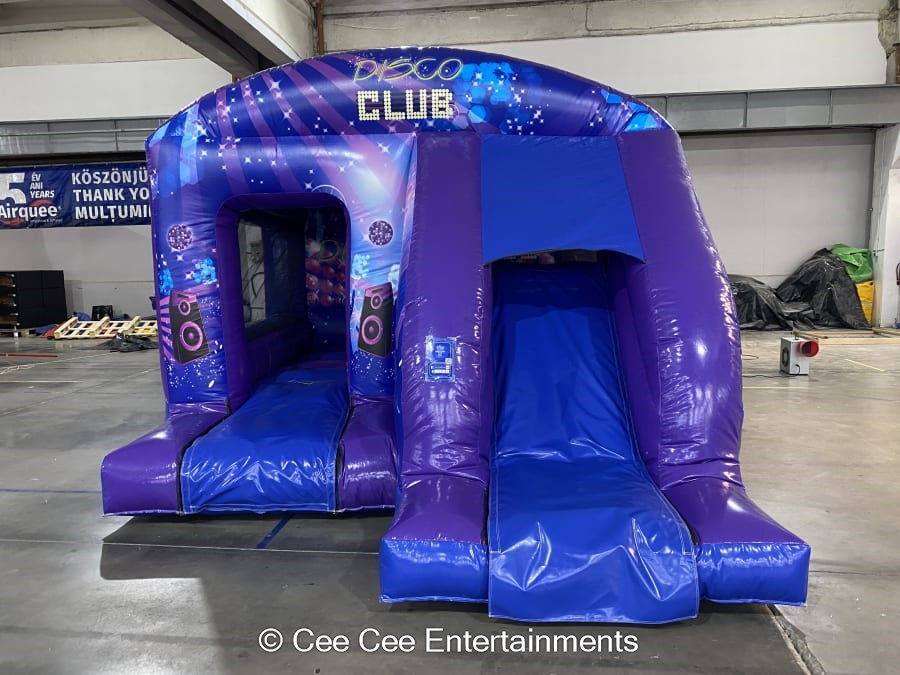 Disco Box and slide Castle - Hire in Perth | Cee Cee Entertainments